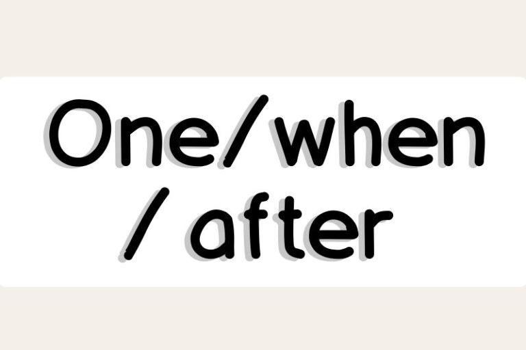 Cấu trúc Once và cách dùng trong tiếng anh – Phân biệt với cấu trúc One
